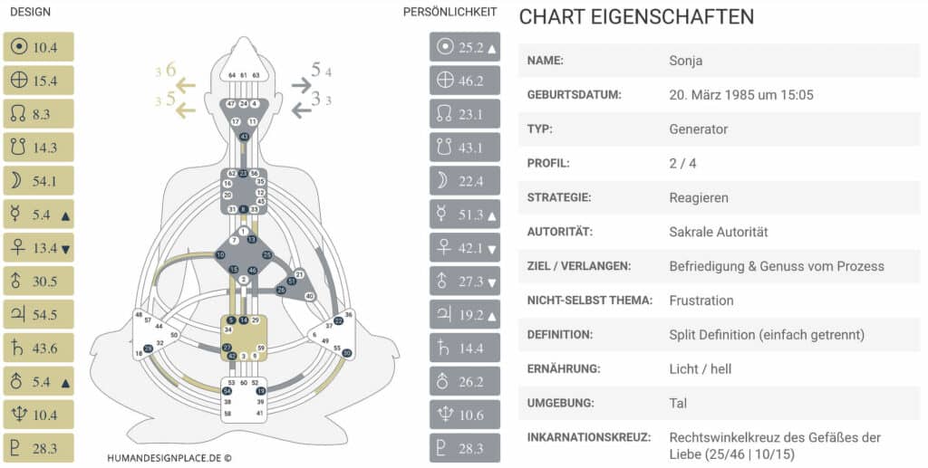 Human Design System - Welcher Typ bist du? Mit Chart Rechner!